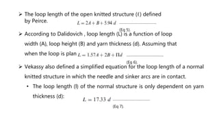 knittted fabric gometry1.ppt document pdf | PPT