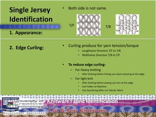 Knitware fabric identification | PPT