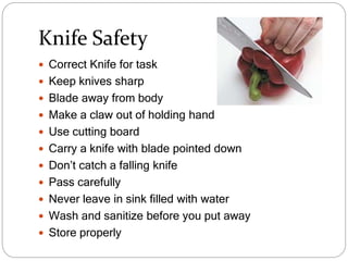 Knife Skills | PPTX | Arms & Ammunition | Sensitive Topics