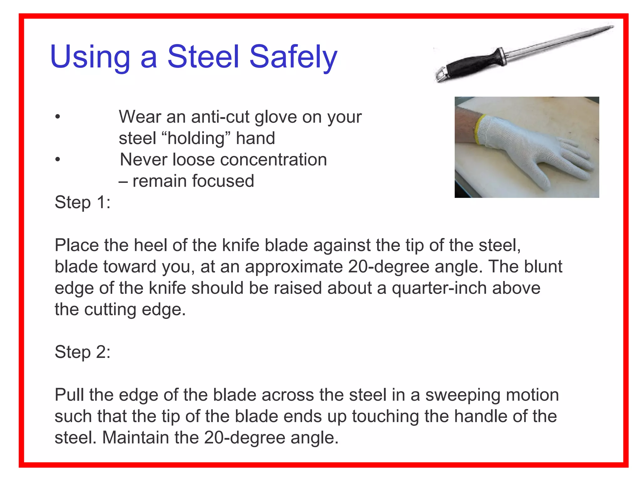 Knives Safety from ESS on HSE.GOV.UK
