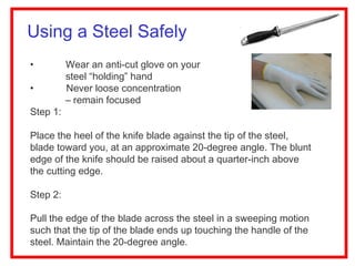 Knives Safety from ESS on HSE.GOV.UK
