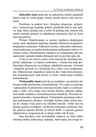 Knjiga vestina komuniciranja za znj | PDF