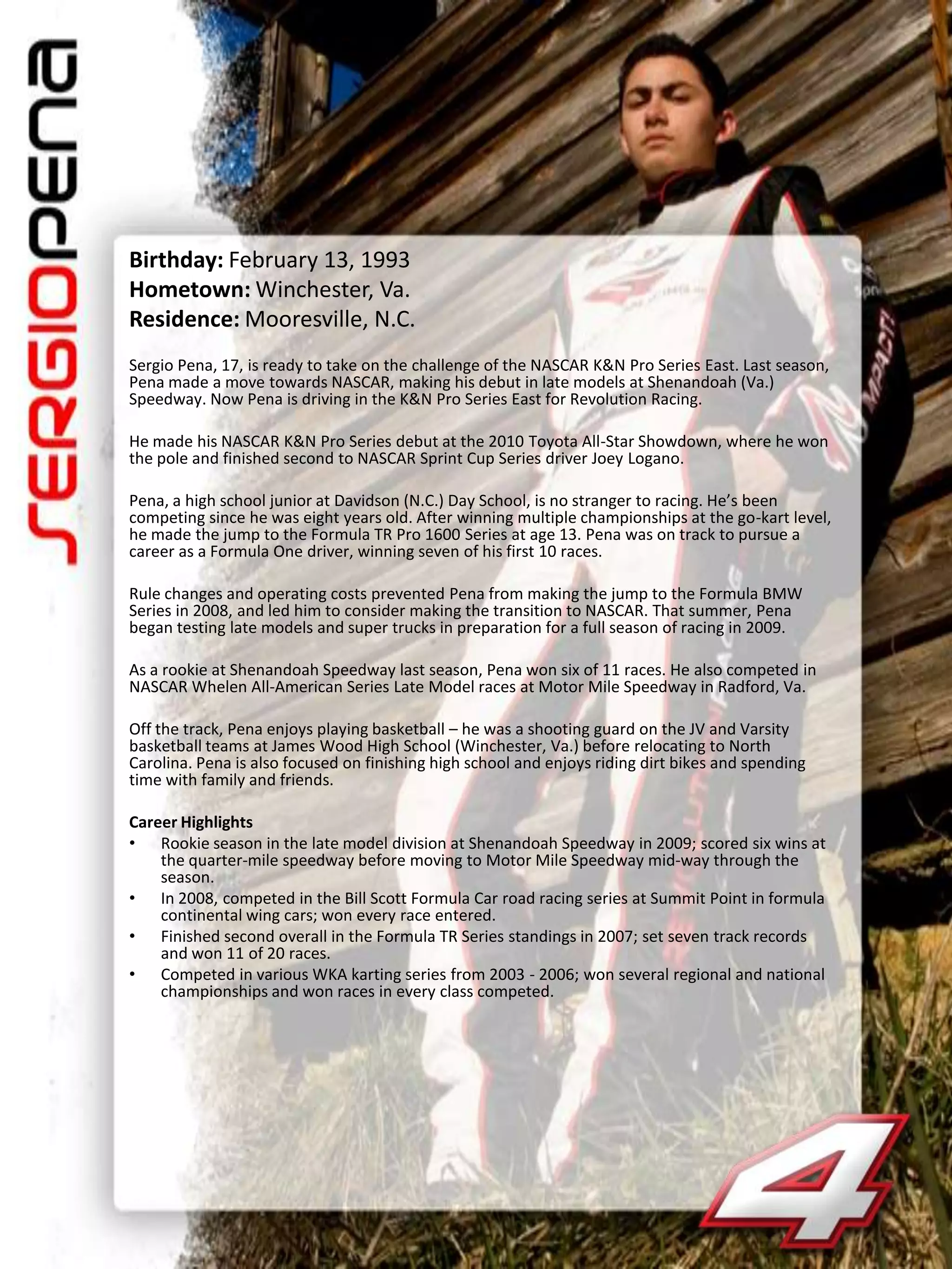 Revolution Racing K&N Media Kit | PPTX