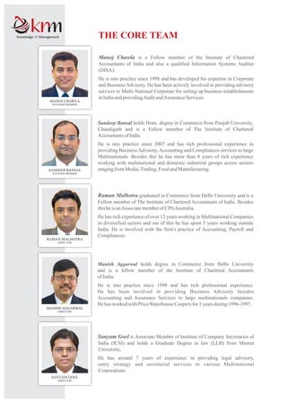 KNM Management Advisory Services Pvt. Ltd | PDF