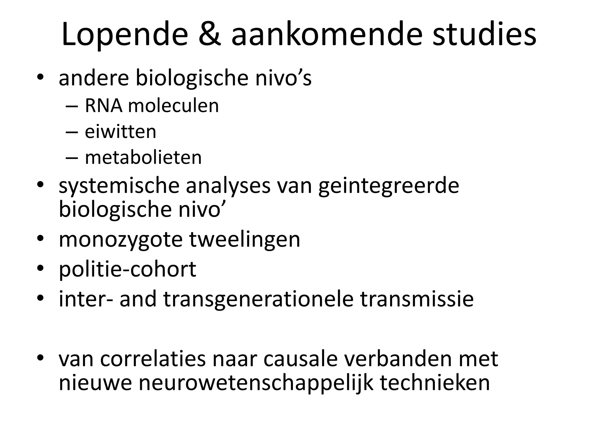 Neurobiologie van trauma en veerkracht | PPTX