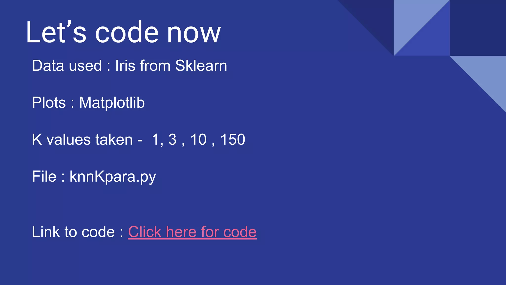 K - Nearest neighbor ( KNN ) | PDF