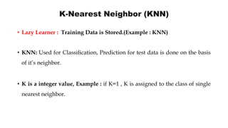Knn | PPTX