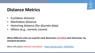 K Nearest Neighbor Algorithm | PPTX