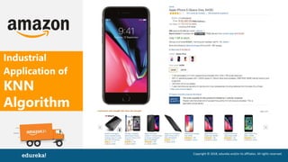 KNN Algorithm using Python | How KNN Algorithm works | Python Data Science Training | Edureka | PPT