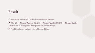 KNN Classificationwithexplanation and examples.pptx