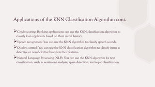 KNN Classificationwithexplanation and examples.pptx