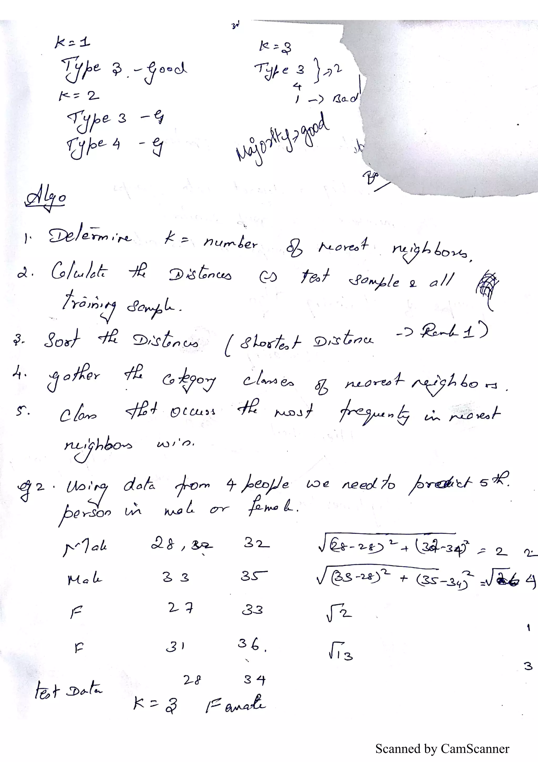 Knn classification (1) | PDF
