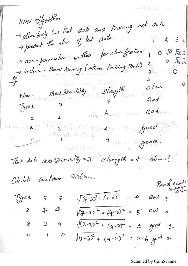 Knn classification (1) | PDF