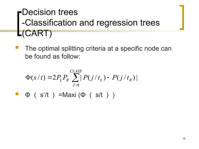 KNN&DECISION TREE in machine learning and pattern | PPT