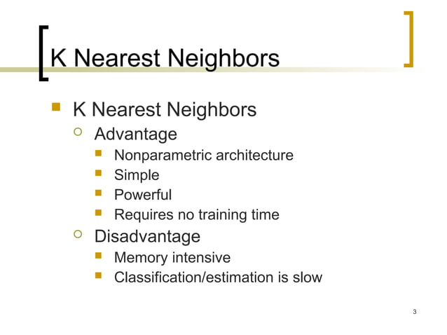 KNN&DECISION TREE in machine learning and pattern | PPT