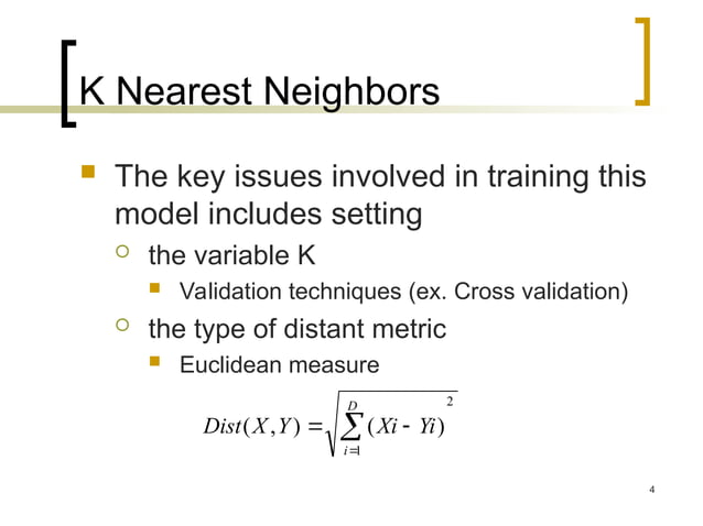KNN&DECISION TREE in machine learning and pattern | PPT