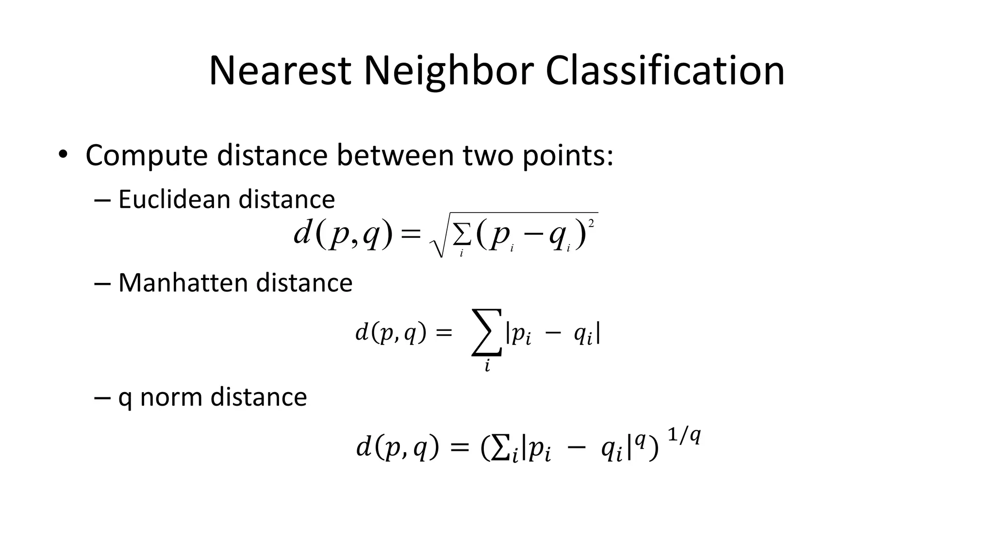 Knn Presentation Pdf