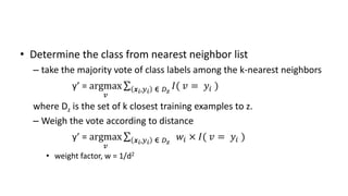 KNN presentation.pdf | Technology & Computing