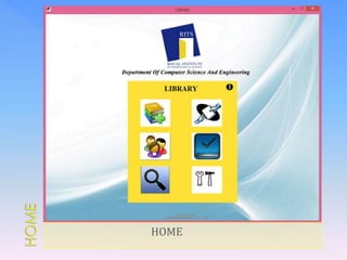 Library application software | PPTX
