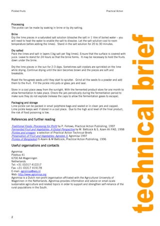 Kn o 100257-lime pickle | PDF