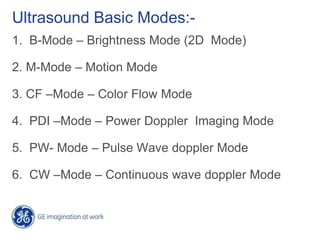 Ultrasound Basic Knobology & Controls | PPTX