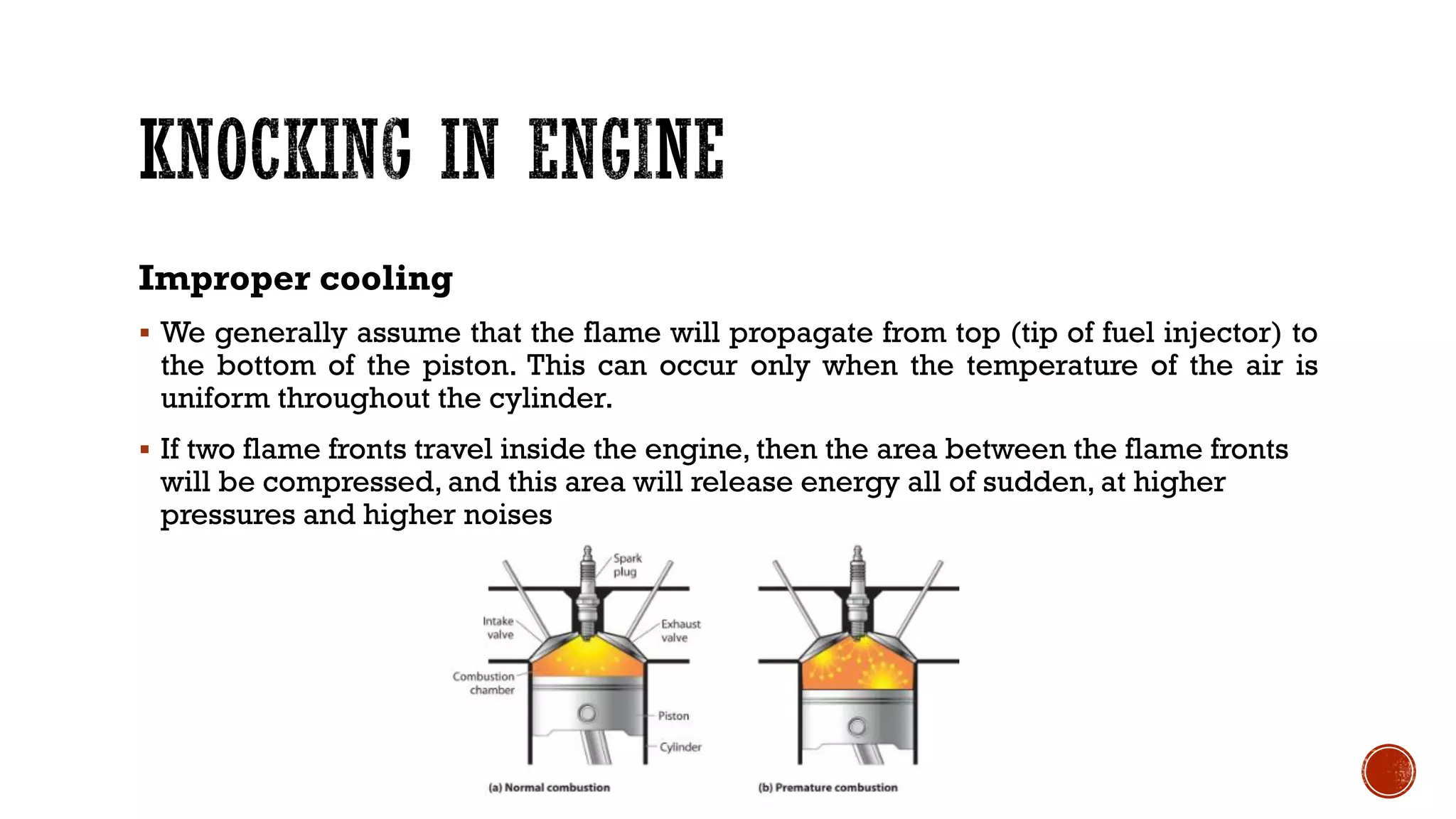Knocking & detonation | PDF