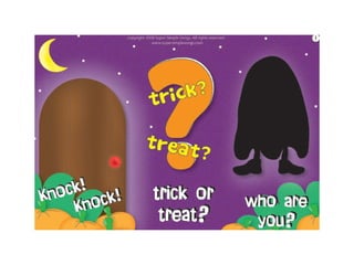 Knock Knock Trick Or Treat | PPT