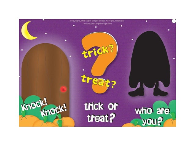Knock Knock Trick Or Treat | PPT