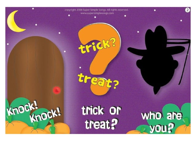 Knock Knock Trick Or Treat | PPT