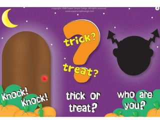 Knock Knock Trick Or Treat | PPT