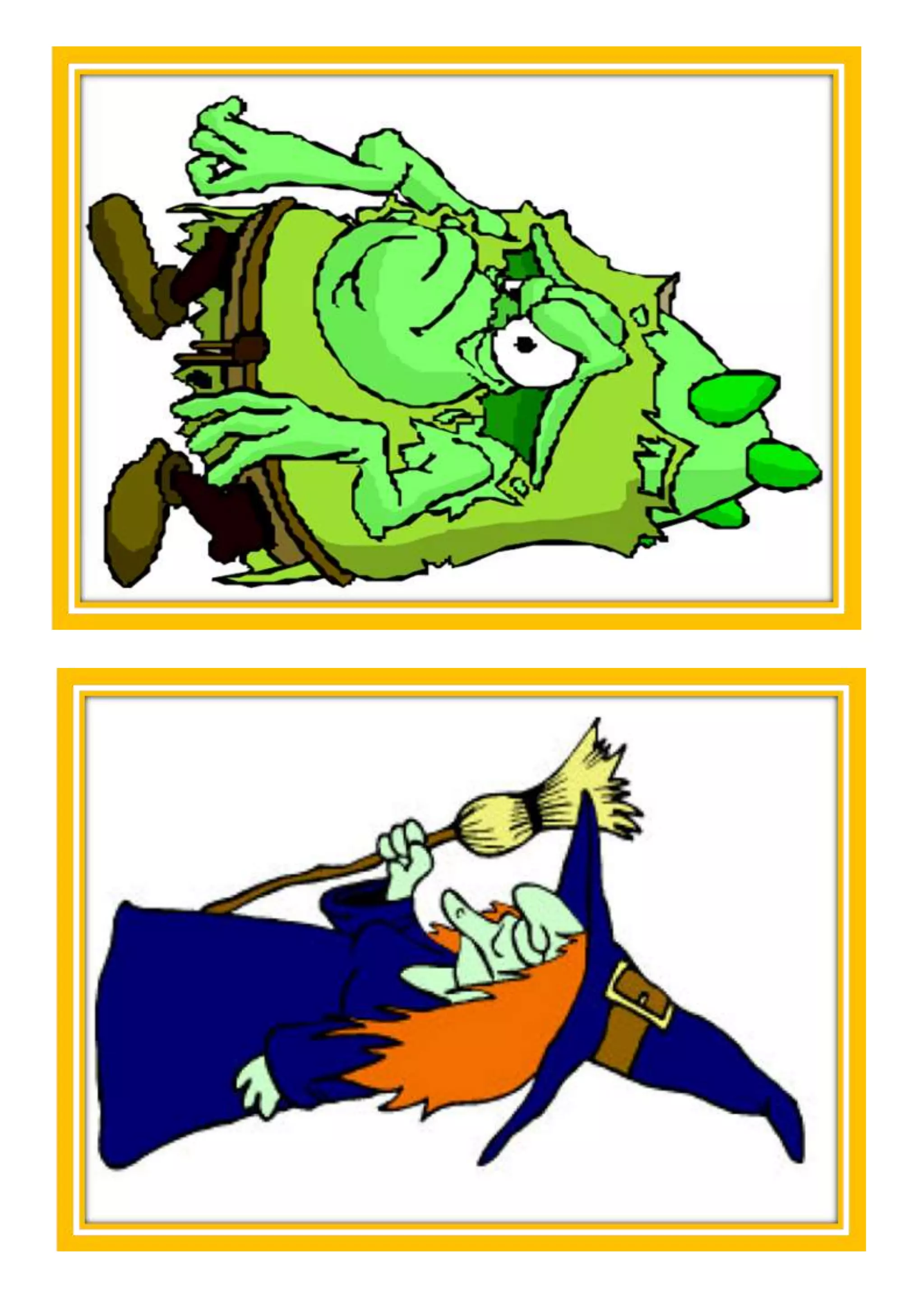 Knock knock trick or treat flashcards | DOCX