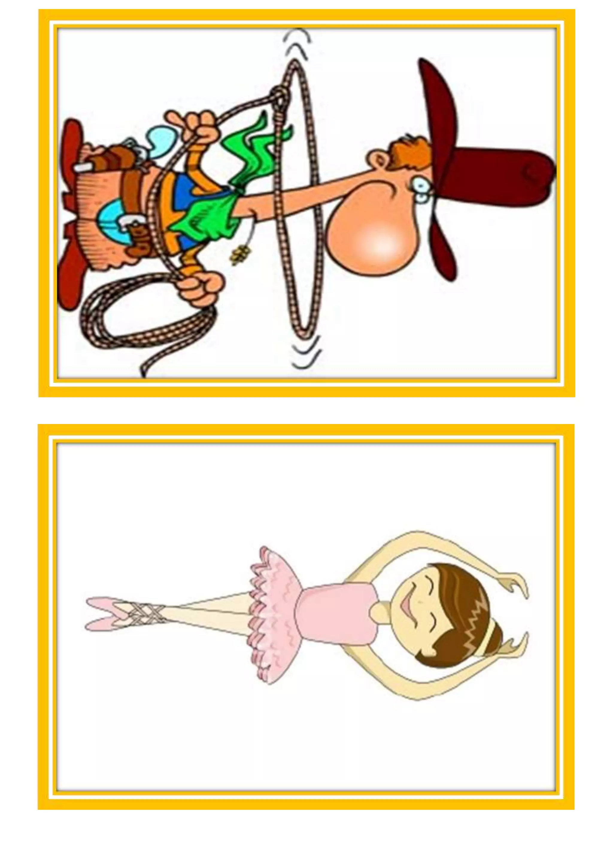 Knock knock trick or treat flashcards | DOCX