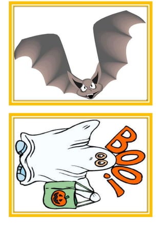 Knock knock trick or treat flashcards | DOCX