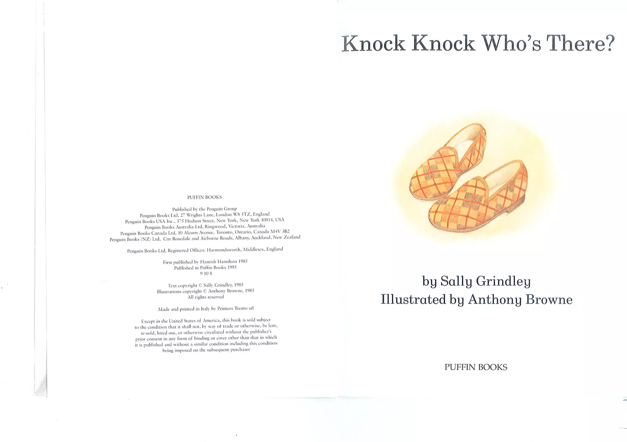 Knock knock Who's there? | PPT