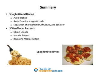 Knockout mvvm-m4-slides | PPT