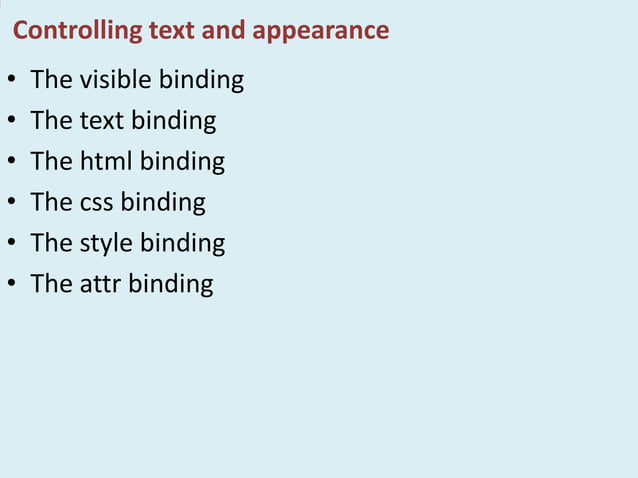 Knockout.js explained | PPTX