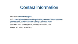 crispr cas9 knockout | PPT