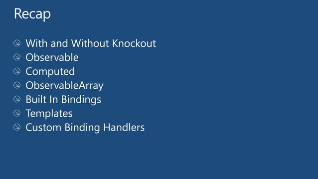Knockout JS Development - a Quick Understanding | PPT
