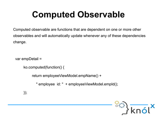 Introduction to Knockout Js | ODP