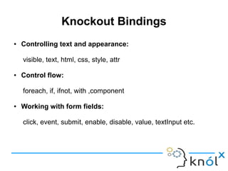 Introduction to Knockout Js | ODP