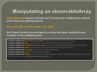 Knockoutjs Part 2 Beginners | PPT