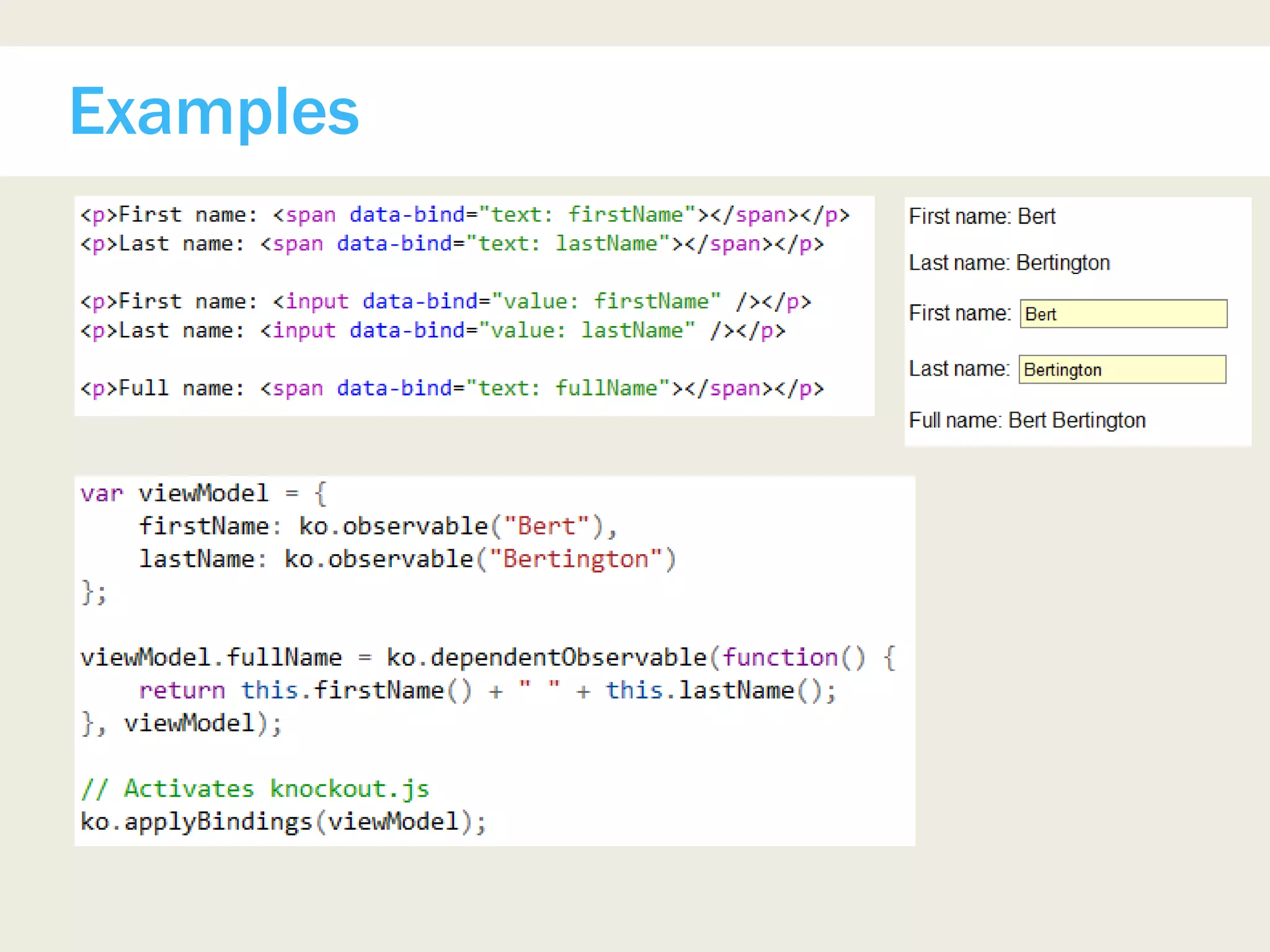 Knockout.js & SignalR | PPTX
