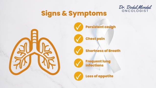 Know about lung cancer, signs and symptoms | PPT