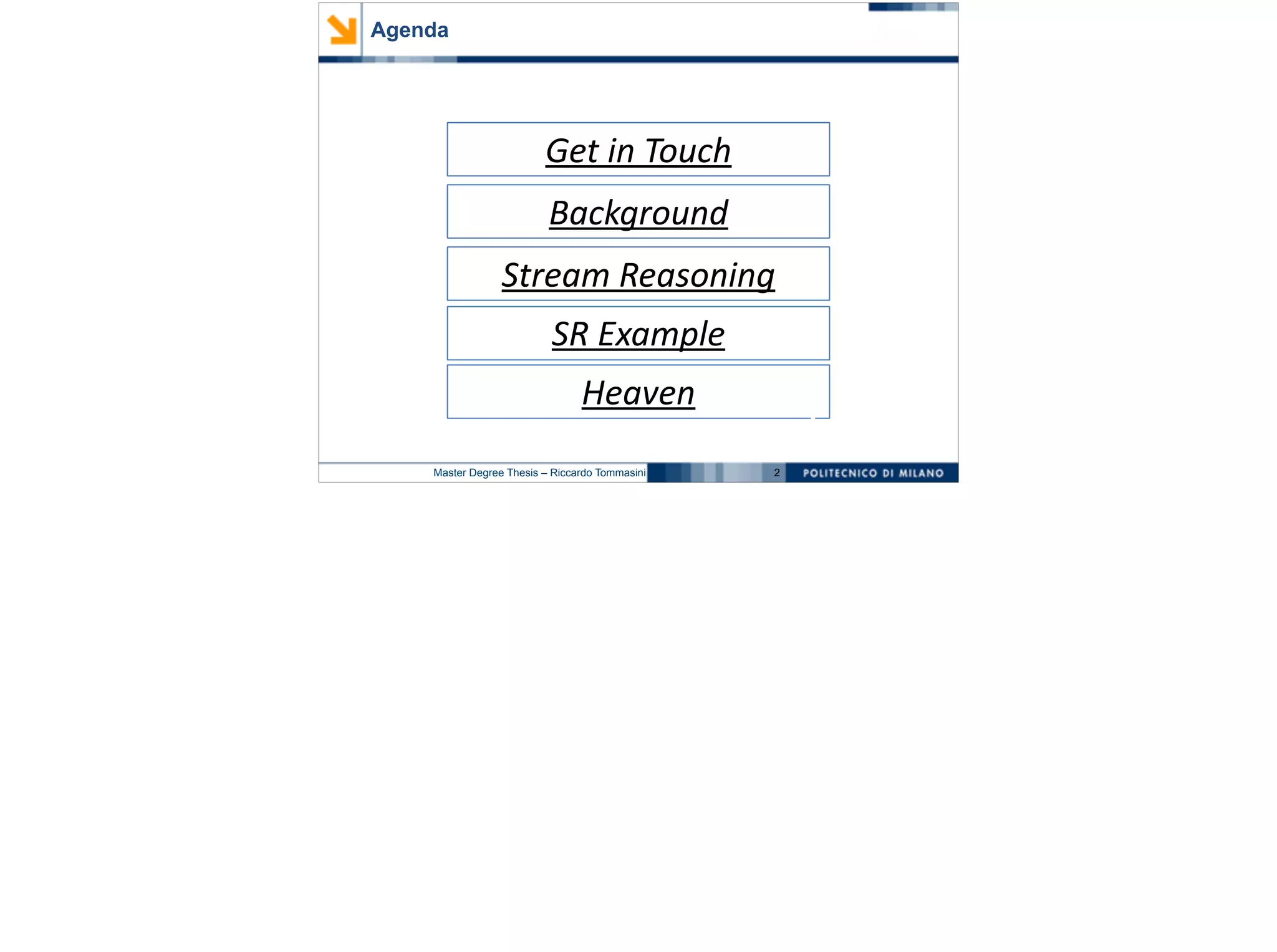 Streaming Day - an overview of Stream Reasoning | PPT
