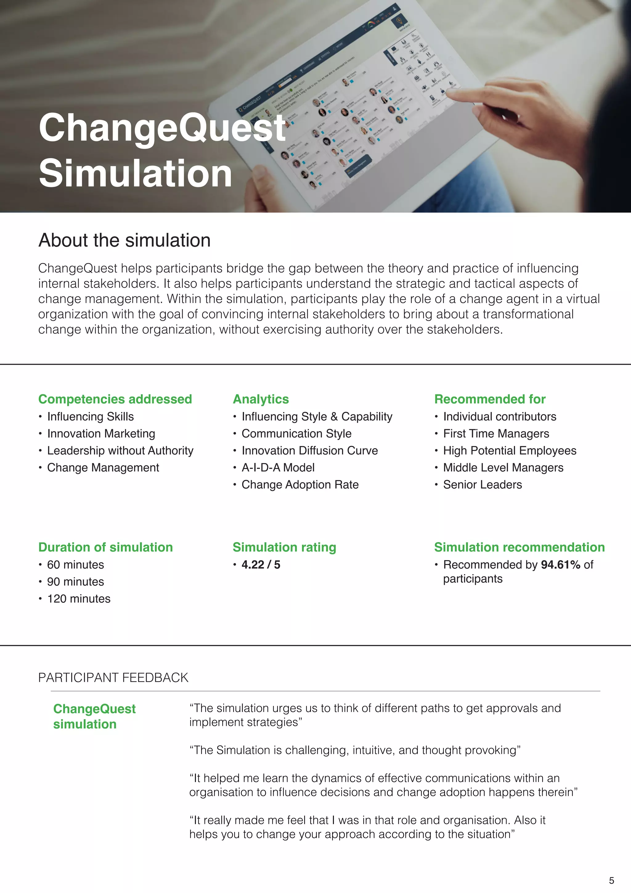Change Management Simulation | PDF