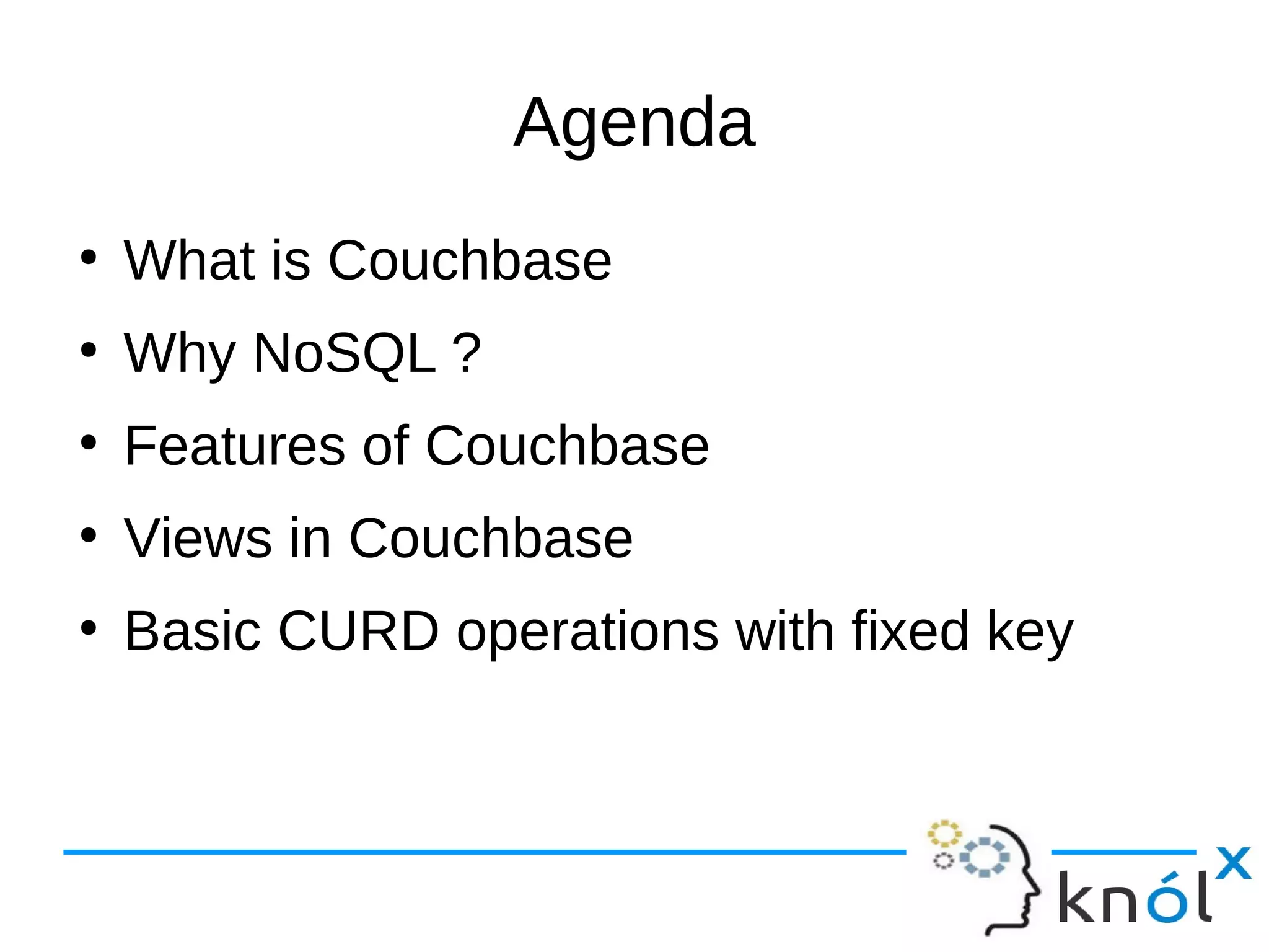 Couchbase - Introduction | PPT