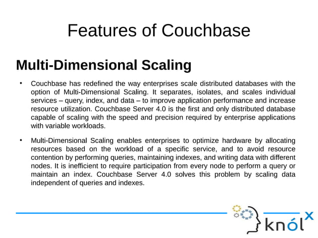 Couchbase - Introduction | ODP | Databases | Computer Software and Applications