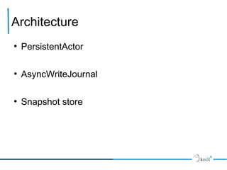 Akka Persistence | ODP