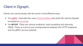 CRUD Operation With Dgraph | PPT