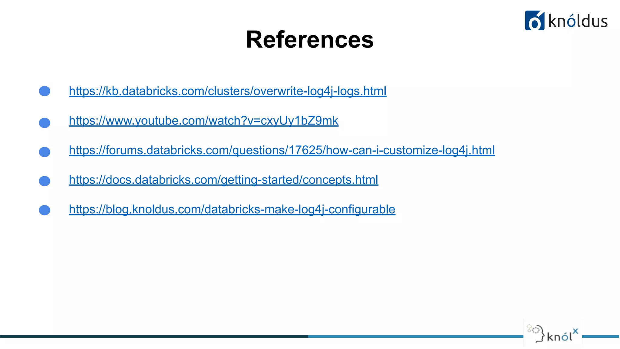 Databricks and Logging in Notebooks | PPT
